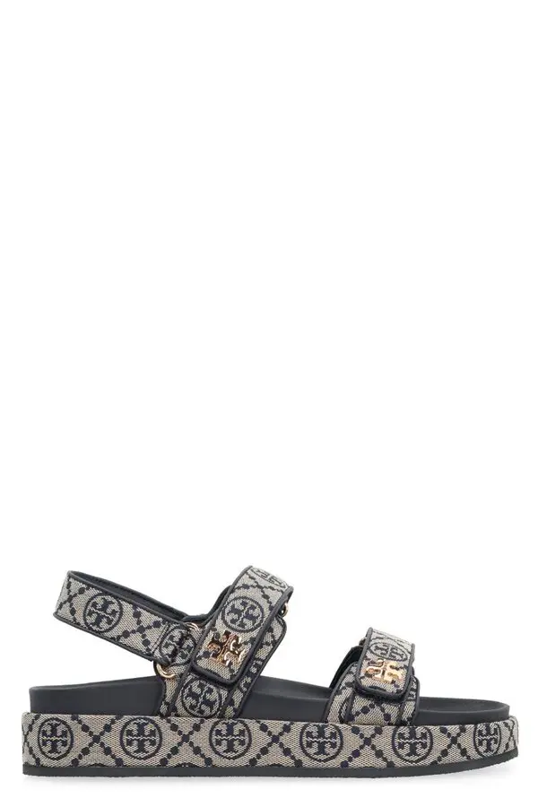Tory Burch Kira Fabric Platform Sandals