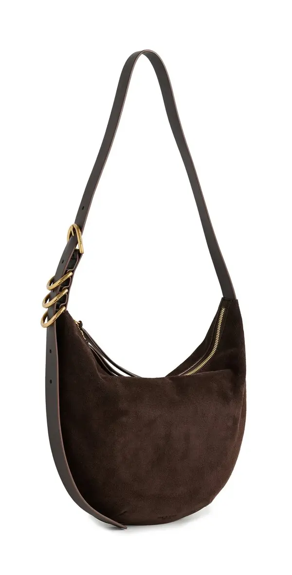 Rag & Bone Mercer Medium Hobo Bag - Choc