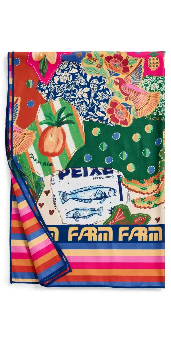 Farm Rio Sola Patch Towel