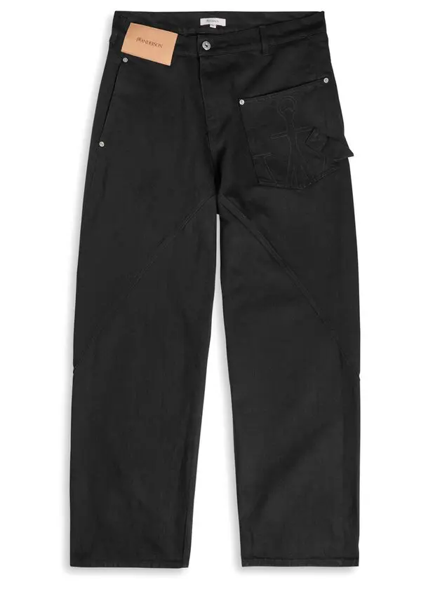 JW Anderson Twisted Workwear Wide-leg Jeans