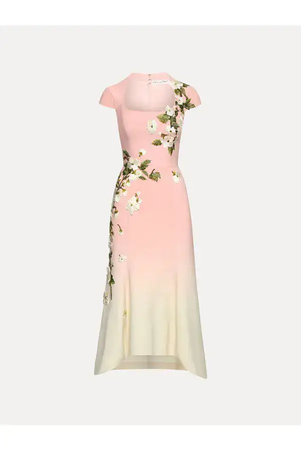 slim fit dress slacks Cherry Blossom Parfait Gown– Teuta Matoshi main image 0