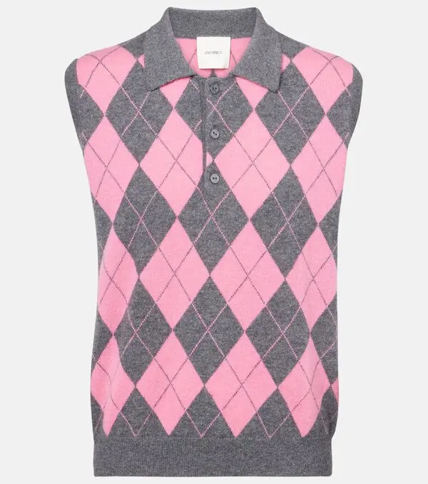 LISA YANG Riana Cashmere Vest - Multicoloured