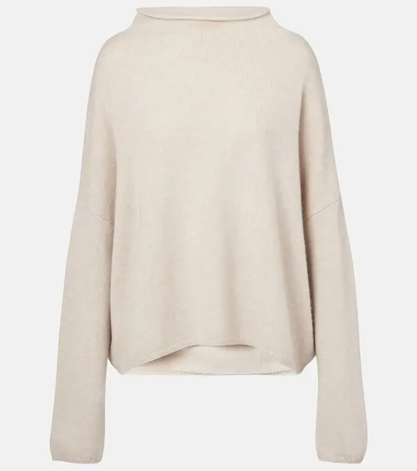 LISA YANG Sandy Cashmere Sweater - Beige