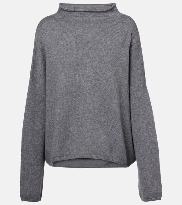 LISA YANG Sandy Cashmere Sweater - Grey
