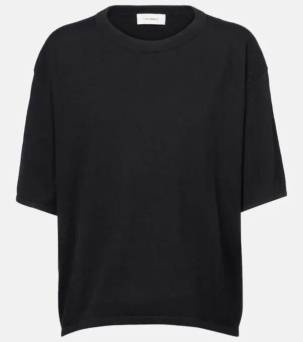 LISA YANG Rubie Cotton And Cashmere T-shirt