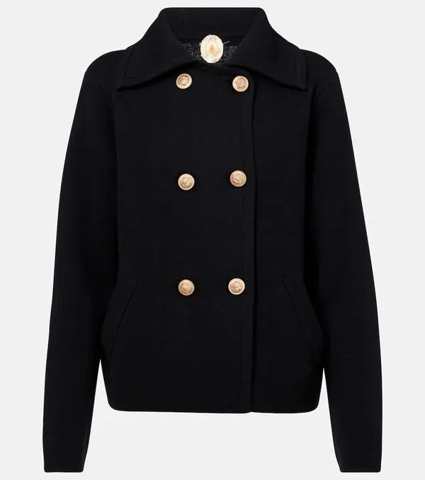 Jardin Des Orangers Wool And Cashmere Jacket - Black