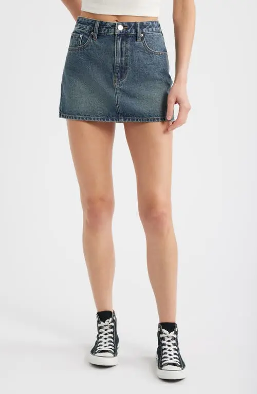 PACSUN Mel Denim Miniskirt