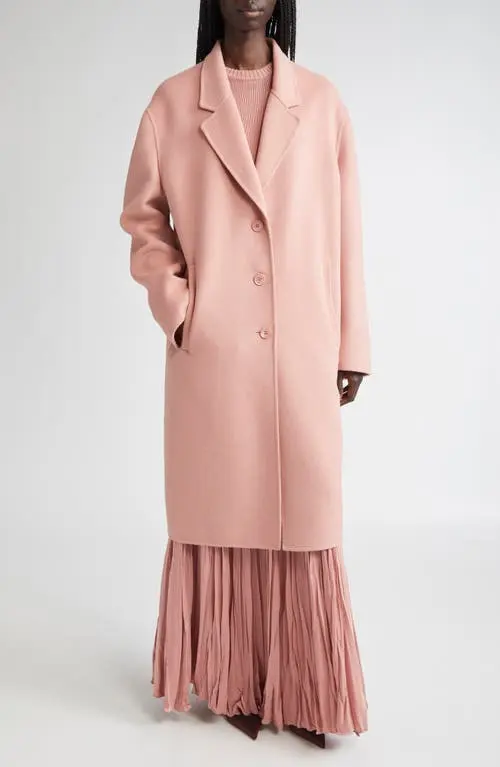 Michael Kors Slouch Virgin Wool Coat - Rosette