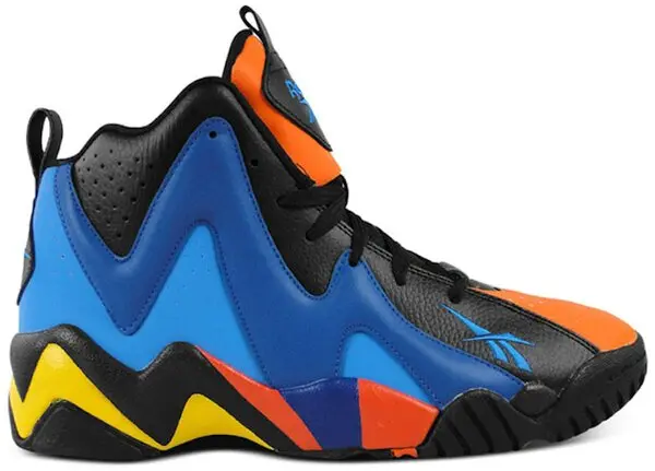 REEBOK Kamikaze Ii Okc High-top Sneakers - Black/blue/blazing Orange