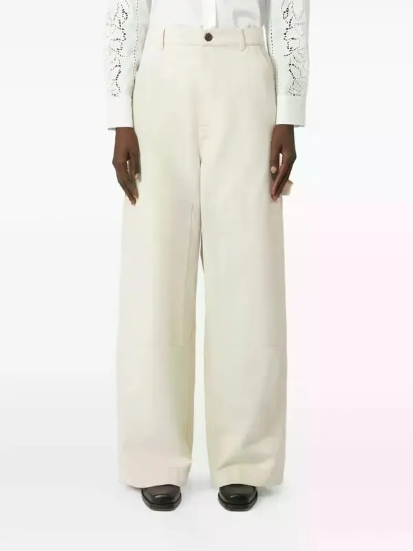 Max Mara High-waisted Cargo Trousers