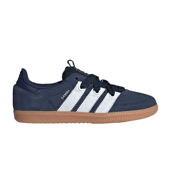 Adidas Samba Og 'thick Stripes Night Indigo Gum - Blue