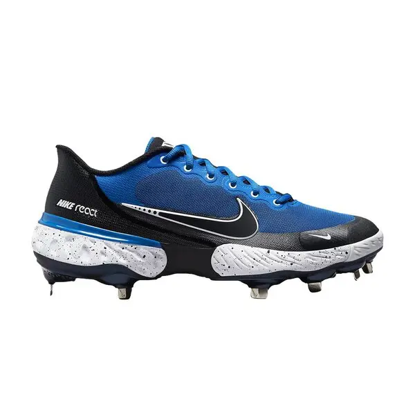 Nike Alpha Huarache Elite 3 Low Baseball Cleats - Blue
