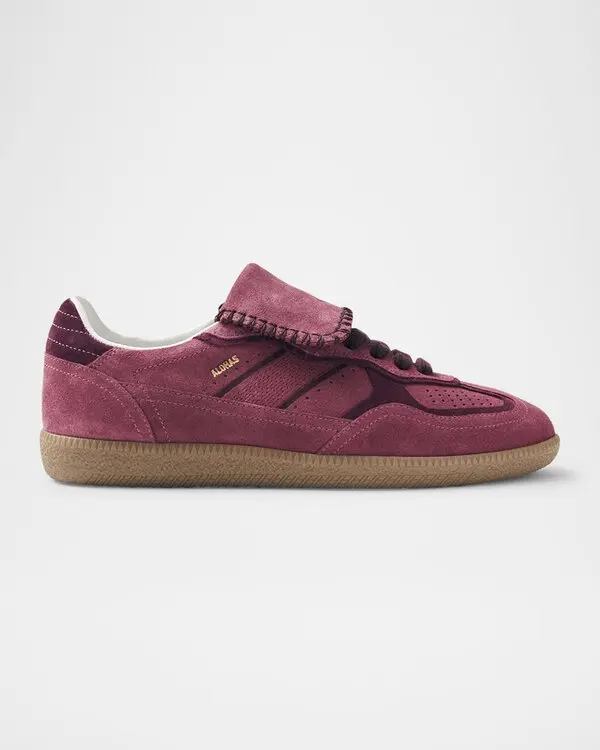 ALOHAS Tb.490 Club Suede Low-top Sneakers - Raspberry