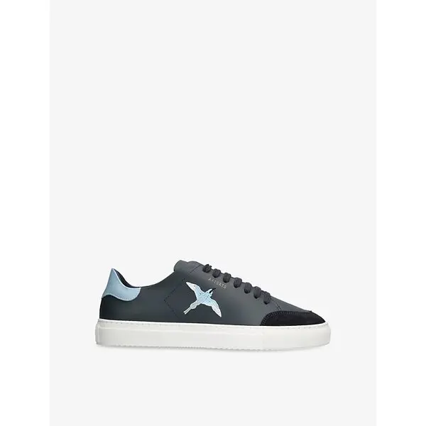 Axel Arigato Clean 90 Leather And Suede Low-top Trainers