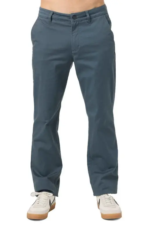 O'Neill Transporter Flat Front Stretch Cotton Chinos - Dark Slate