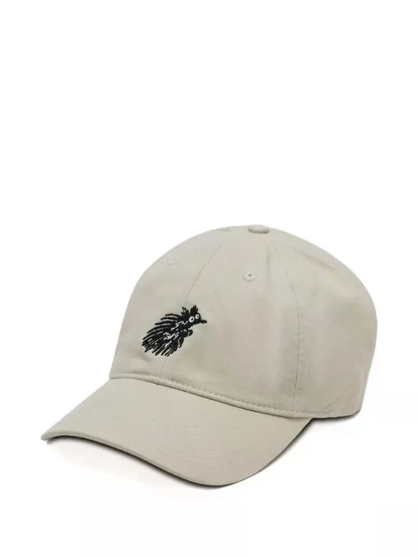 IDEA Hedgehog-embroidered Cap - Neutrals