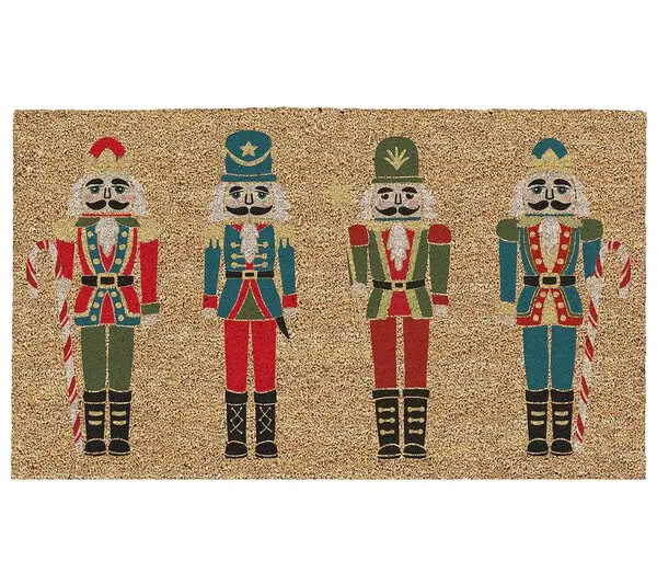 DESIGN IMPORTS Nutcrackers Doormat
