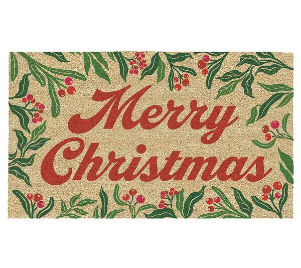 DESIGN IMPORTS Merry Christmas Doormat