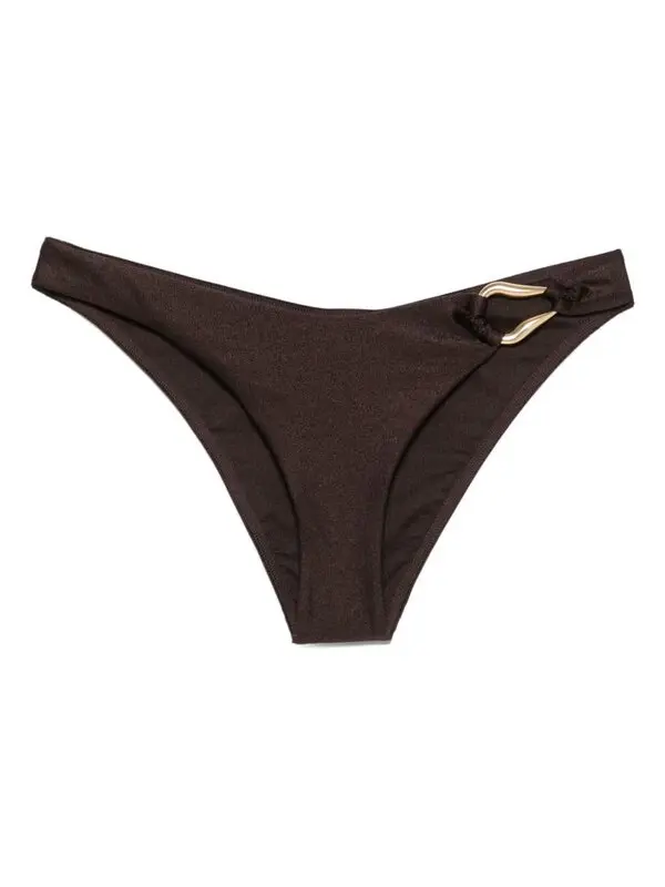 Zimmermann Bikini Bottom With Gold Detail