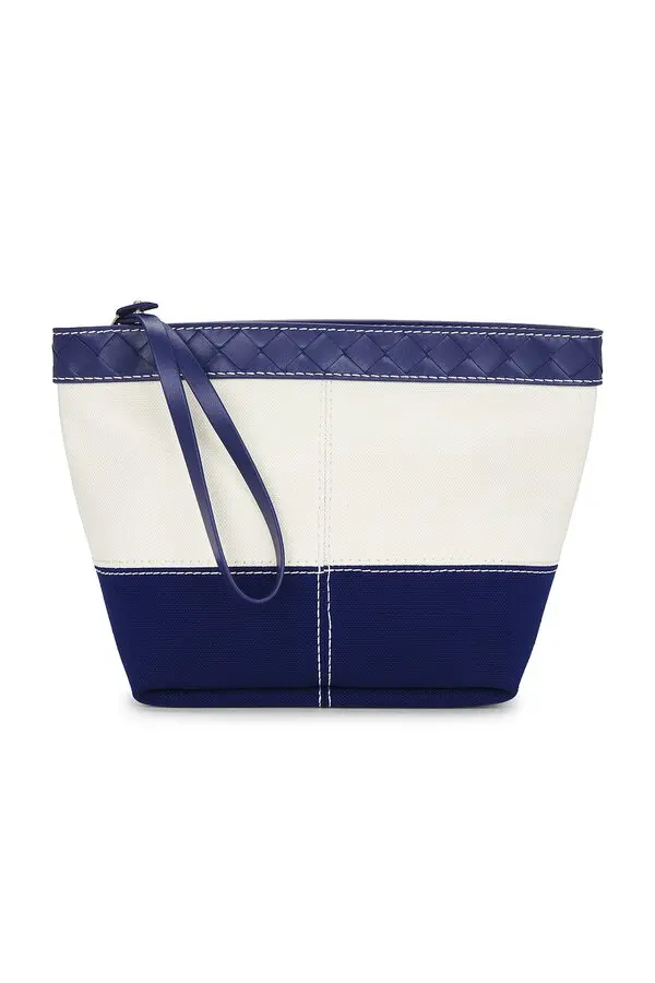 Bottega Veneta Flip Flap Pouch - White  Cruise  & Gold