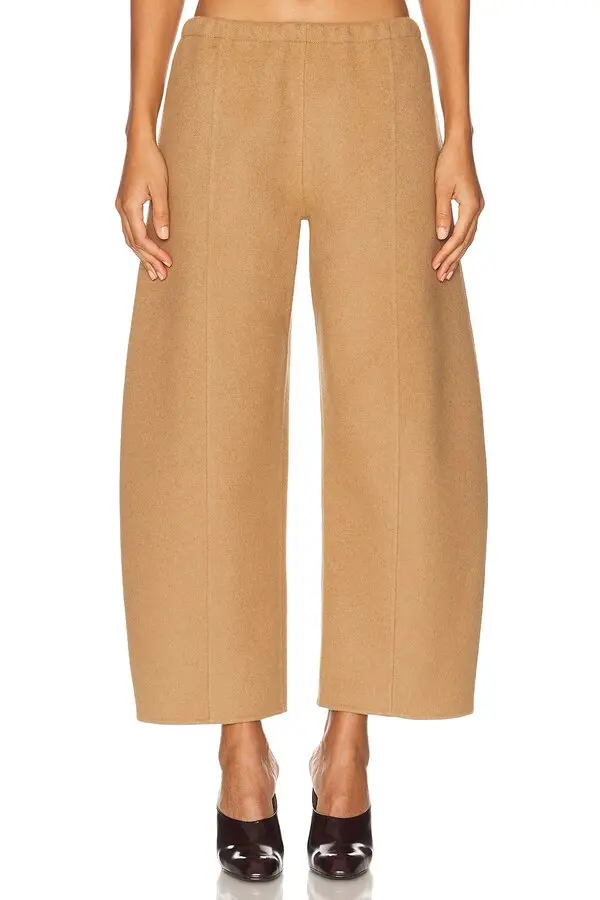 Khaite Clover Pant - Camel