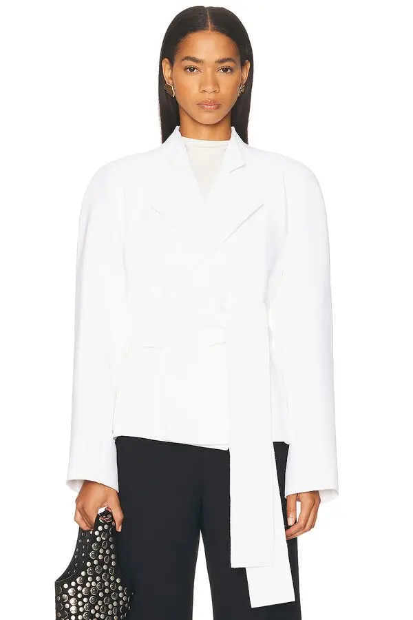 Khaite Edith Jacket - Chalk