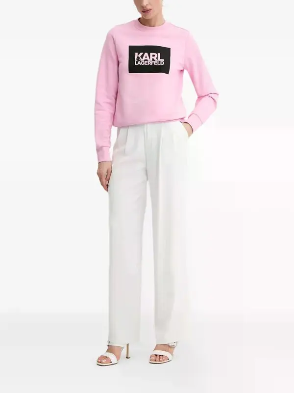 Karl Lagerfeld Stack-logo Sweatshirt