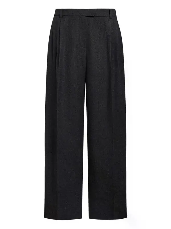 12 STOREEZ Wide-leg Tailored Trousers