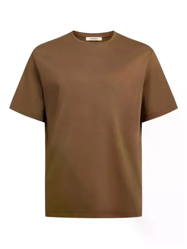 12 STOREEZ Short-sleeve T-shirt - Brown