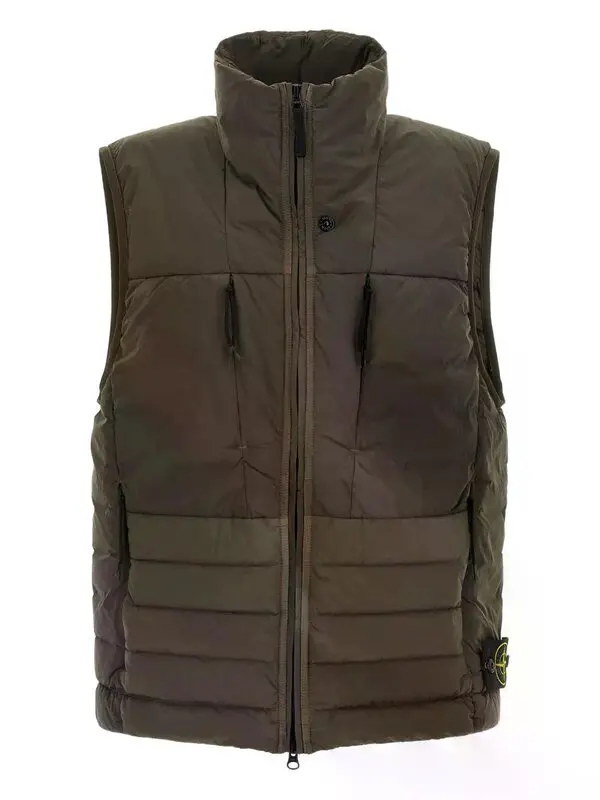 Stone Island Padded Gilet - Green