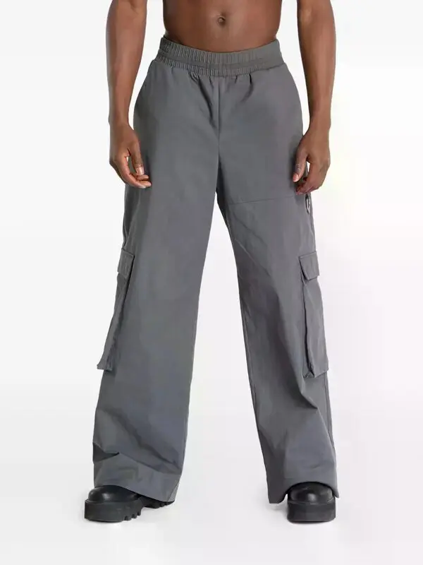 HELIOT EMIL Elastic-waist Cargo Trousers