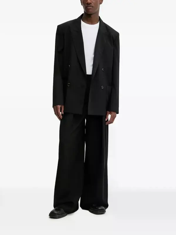 Nanushka Pleated Wide-leg Trousers