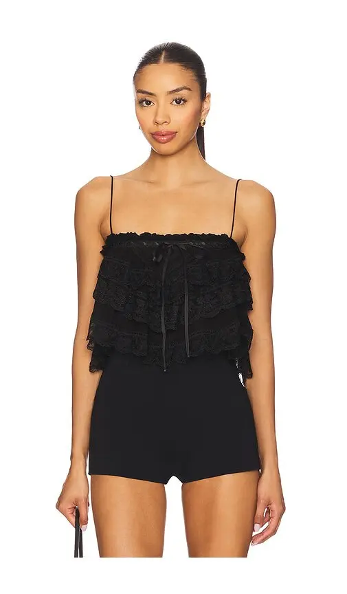 Ronny Kobo X Carlton Top - Black