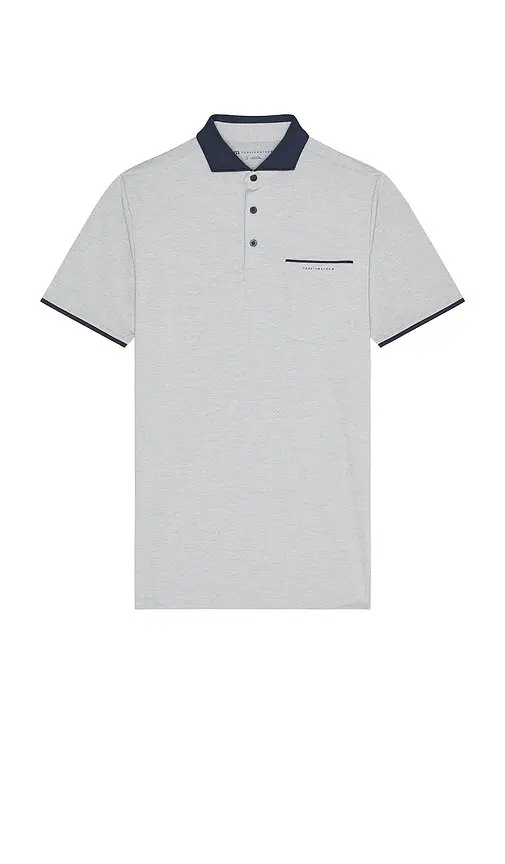 Travis Mathew Call It Off Polo In Grey
