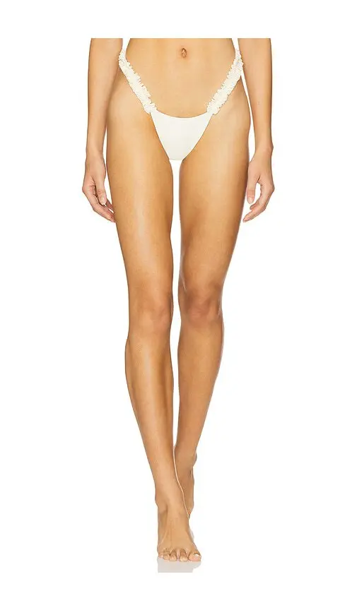 AMOR MIA Ruffled Heart Bikini Bottom