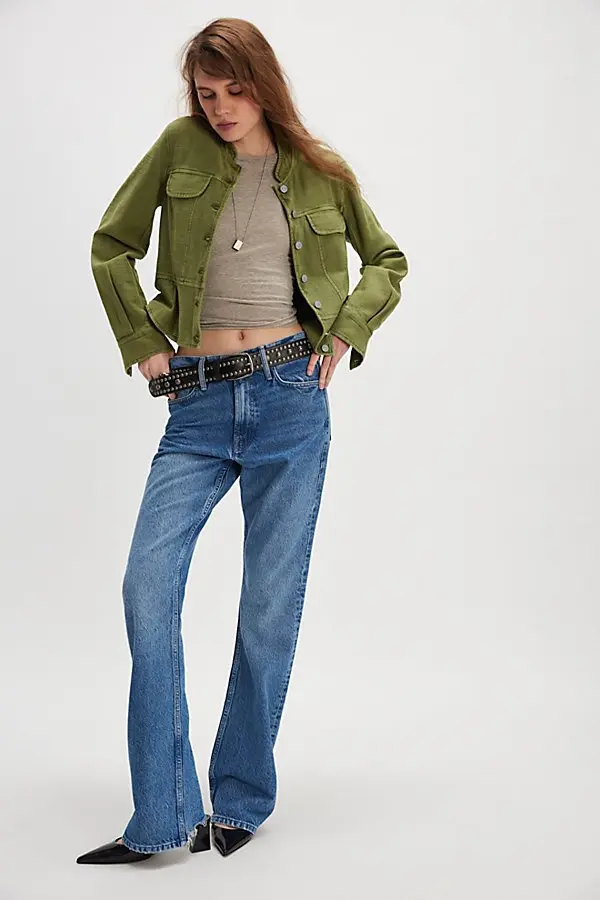 MOTHER The Chomp Heel Chew Jeans