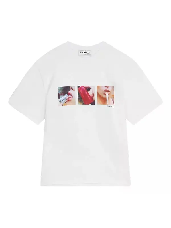 Fiorucci Photograph-print T-shirt