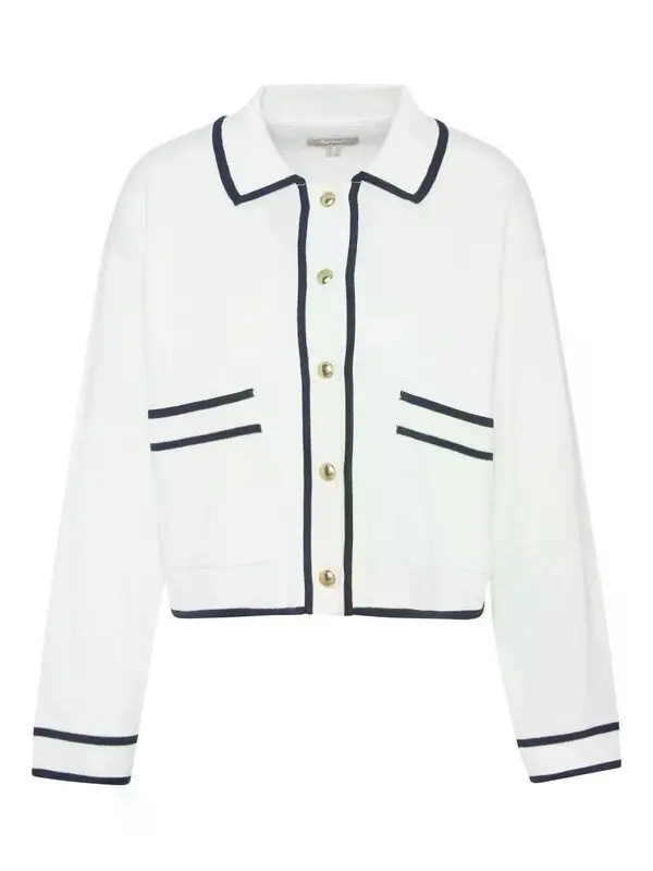 Barbour Jasmine Cardigan - White