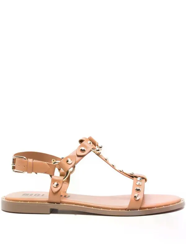 BIBI LOU Dunia Studded T-bar Sandals