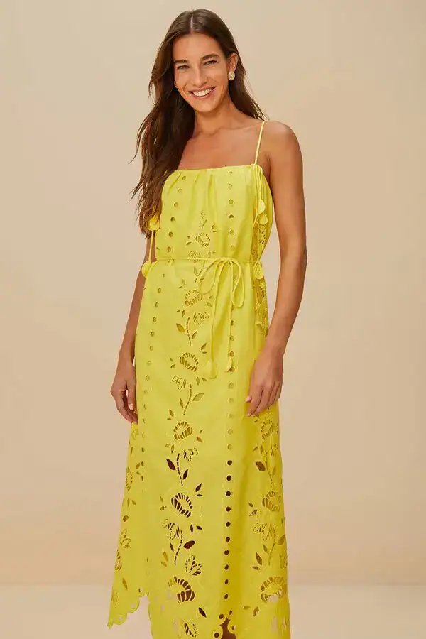floral dress long Celine Floral Tie Strap Bustier Maxi Dress