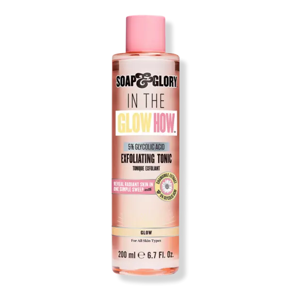 SOAP & GLORY In The Glow How 5% Glycolic Acid Exfoliating Tonic