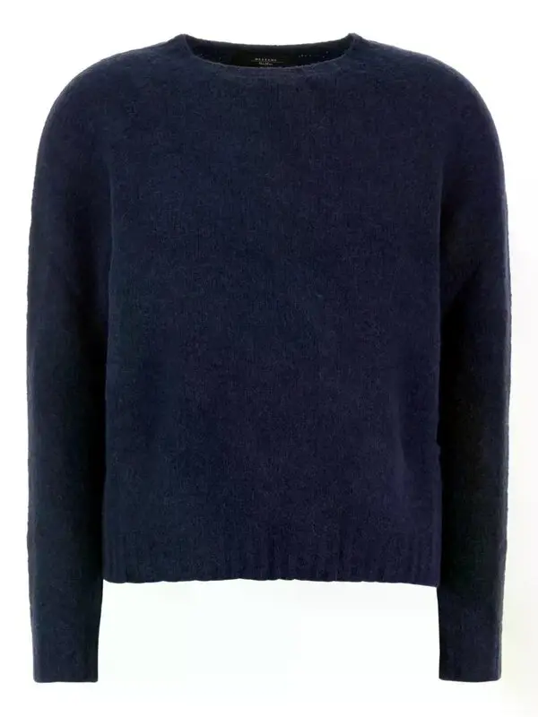 Max Mara Crew Neck Sweater - Blue