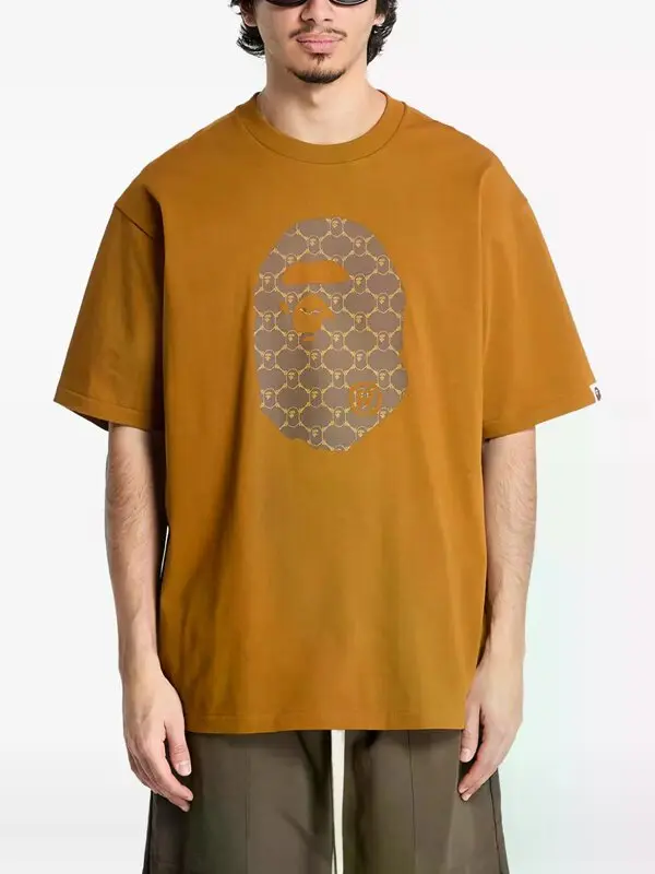 A BATHING APE® Monogram Ape Head T-shirt