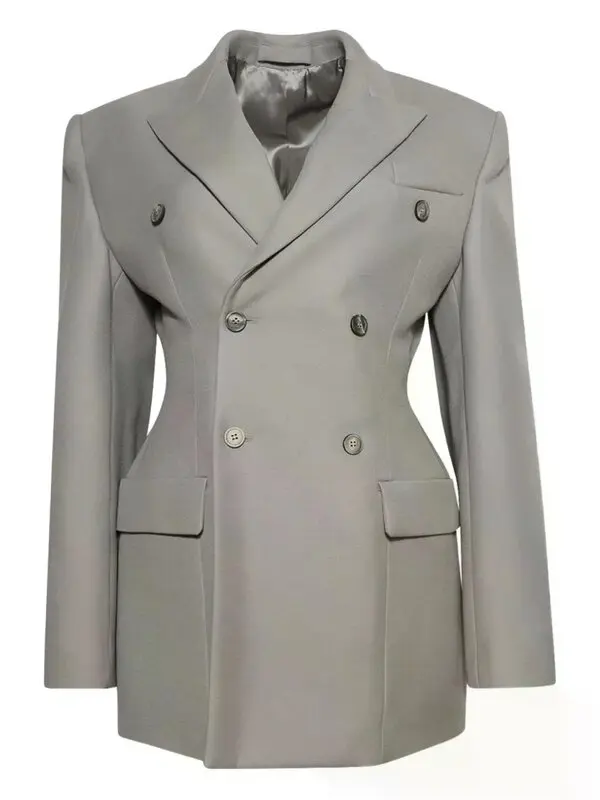 Wardrobe.NYC Contour Double-breasted Blazer