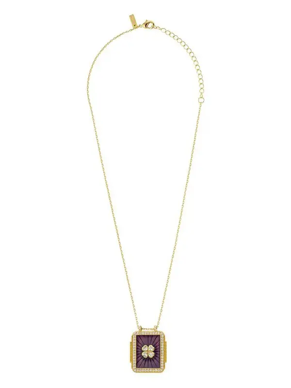 MYA BAY Yucatan Square Pendant Necklace