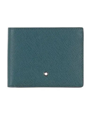 Mont Blanc Wallet Deep Teal Leather