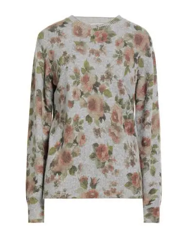 Blumarine Floral-print Crewneck Sweater