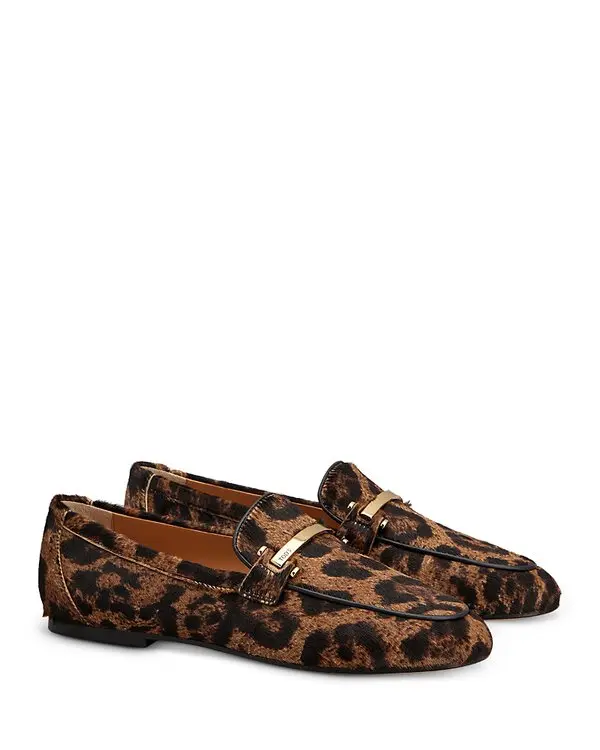 TOD'S Pony Effect Loafers - Light Beige