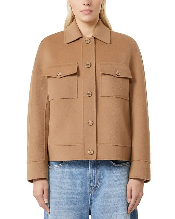 MAX MARA STUDIO Boxy Cropped Jacket