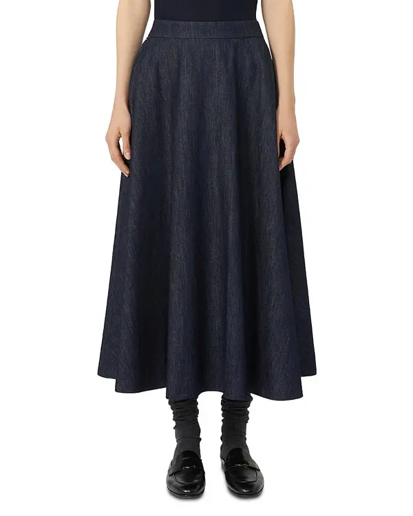 Max Mara Cecile Midi Skirt - Ultramarin